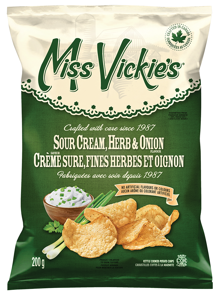 MissVickies - MISS VICKIE’S® Cacio e Pepe Flavoured Kettle Cooked Potato Chips | Tasty Rewards